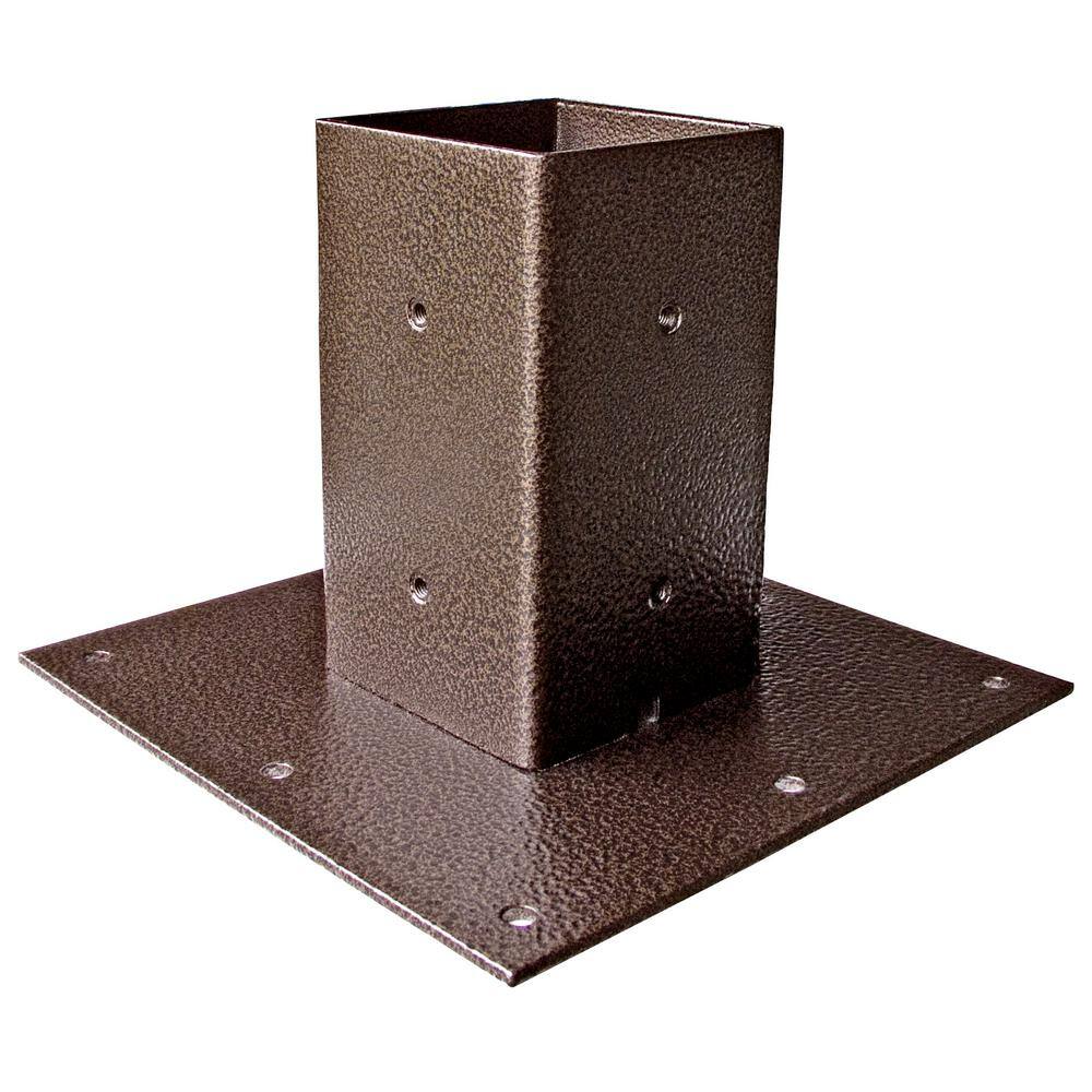 Mail Boss Galvanized Steel Surface Mount Baseplate, Bronze 7158 - The ...
