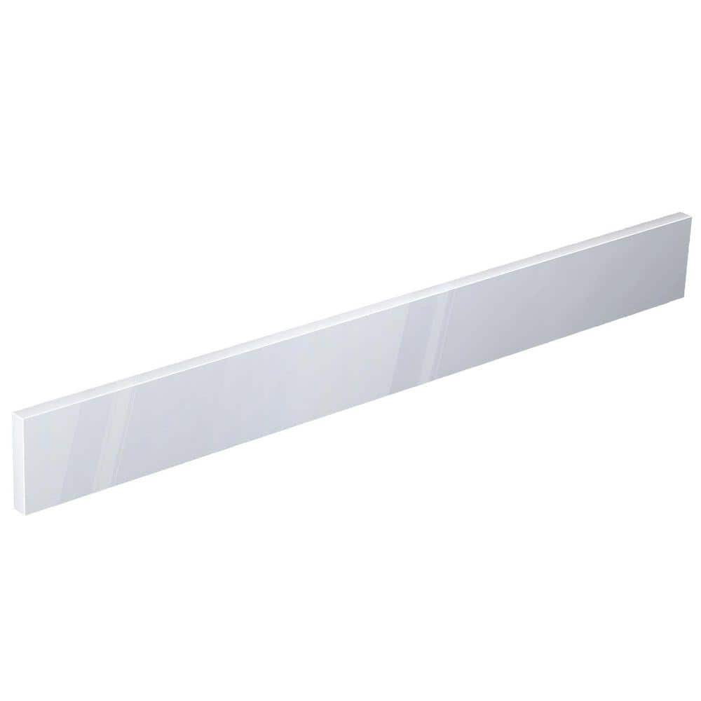 NTQ Goty 30 in. Vanity Backsplash Solid Surface 4 in. Bathroom Vanity ...