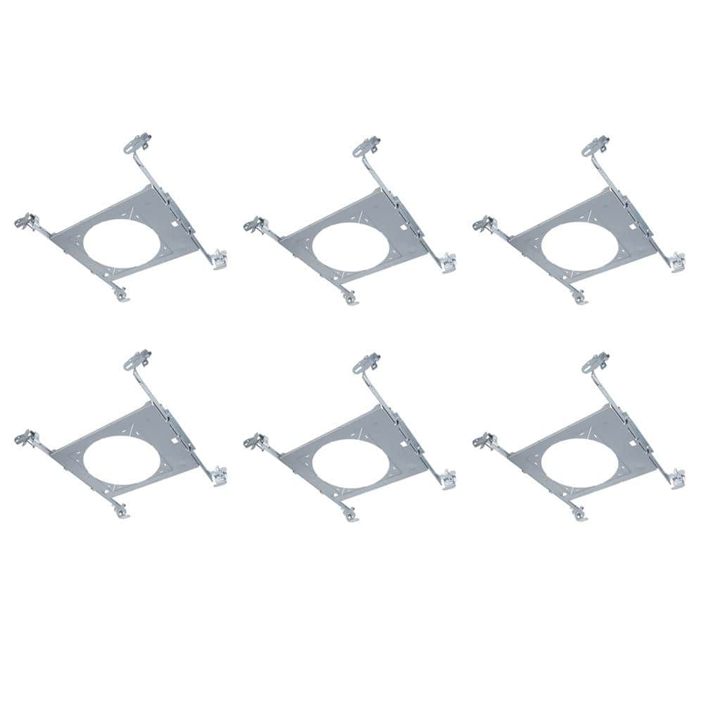 HALO HL 6 in. Mounting Frame for Round and Square Canless Recessed ...