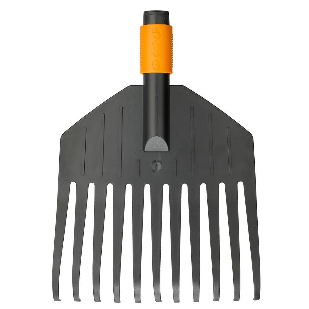 Fiskars QuikFit Shrub Rake Interchangeable 8.5 in. Head Attachment ...