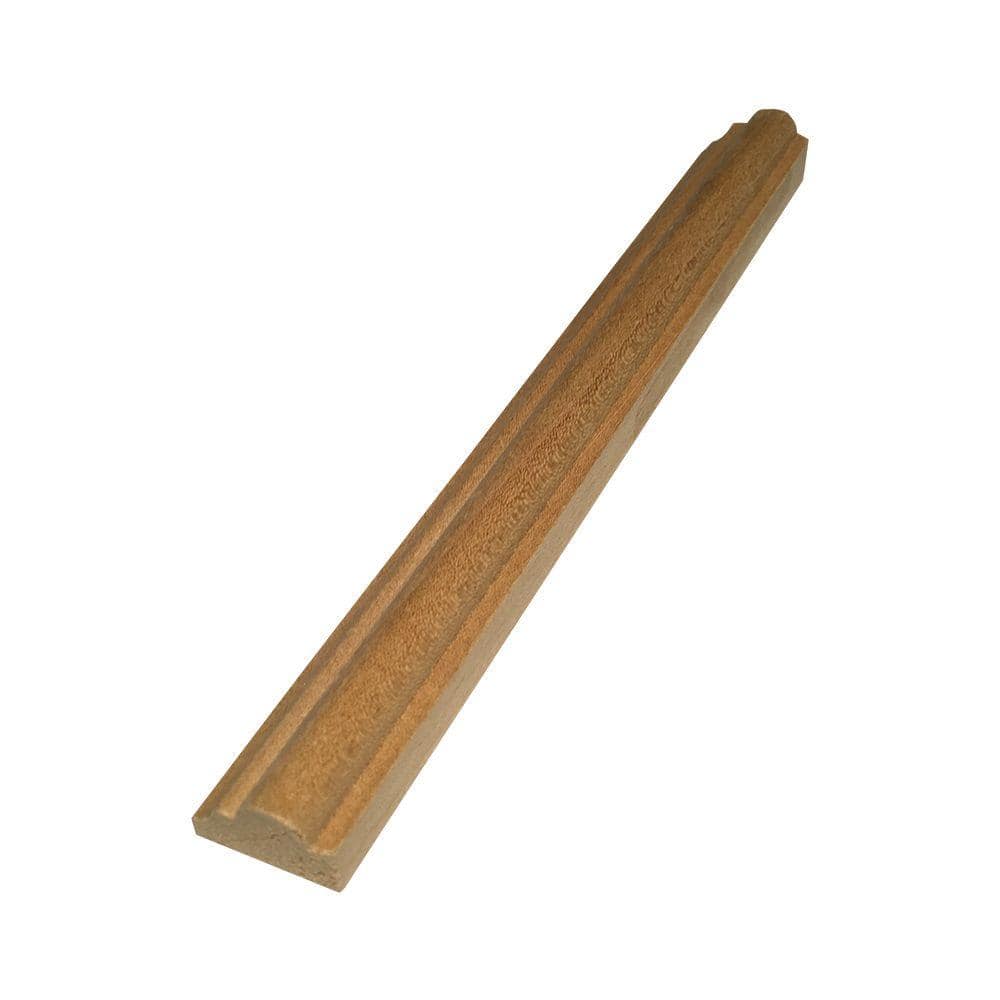 Weaber 5/8 in. x 3/4 in. x 8 ft. Molding Shelf Edge Poplar Board 24691 ...