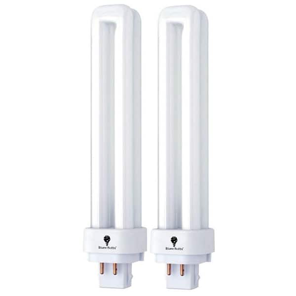 BLUEX BULBS 52-Watt Equivalent PL G24Q True White (3500K) Fluorescent ...