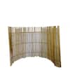 Master Garden Products 3 ft. H x 5 ft. L Bamboo Ornamental Fence OBF-36 ...