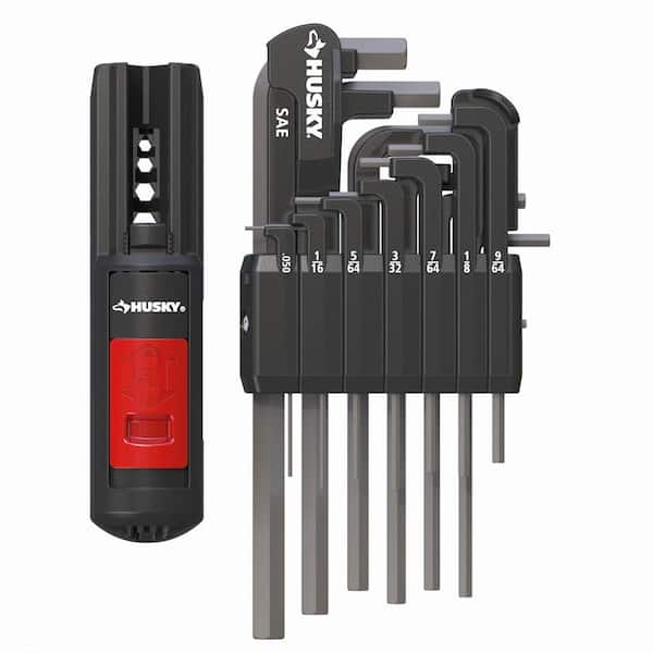 Husky 13-Piece SAE Hex Wrench System Set 51204 - The Home Depot