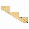 3-Step Ground Contact Pressure Treated Pine Stair Stringer 0623354 ...