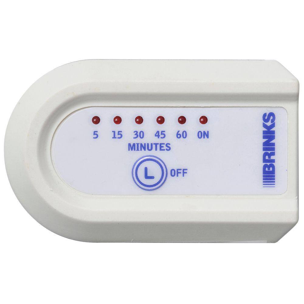 Brinks Indoor Digital Timer with Safety Turn-Off-44-2020 - The Home Depot