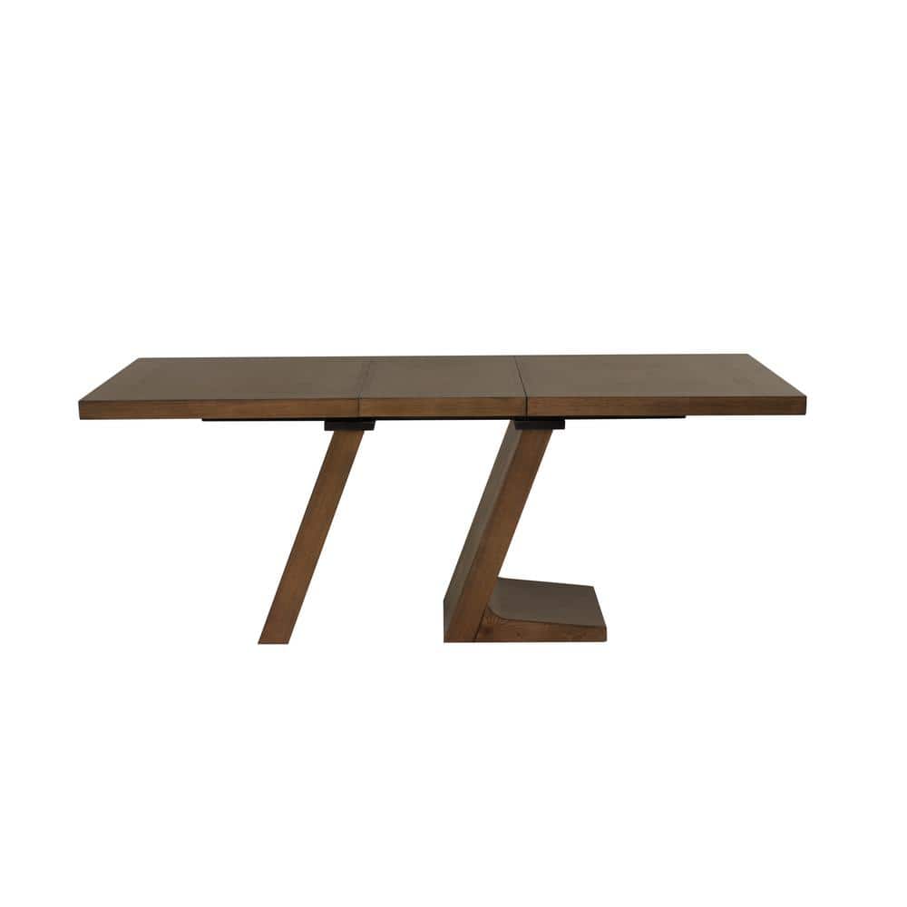 Linon Home Decor Carson Transitional Walnut Brown Wood 78 in. Double ...