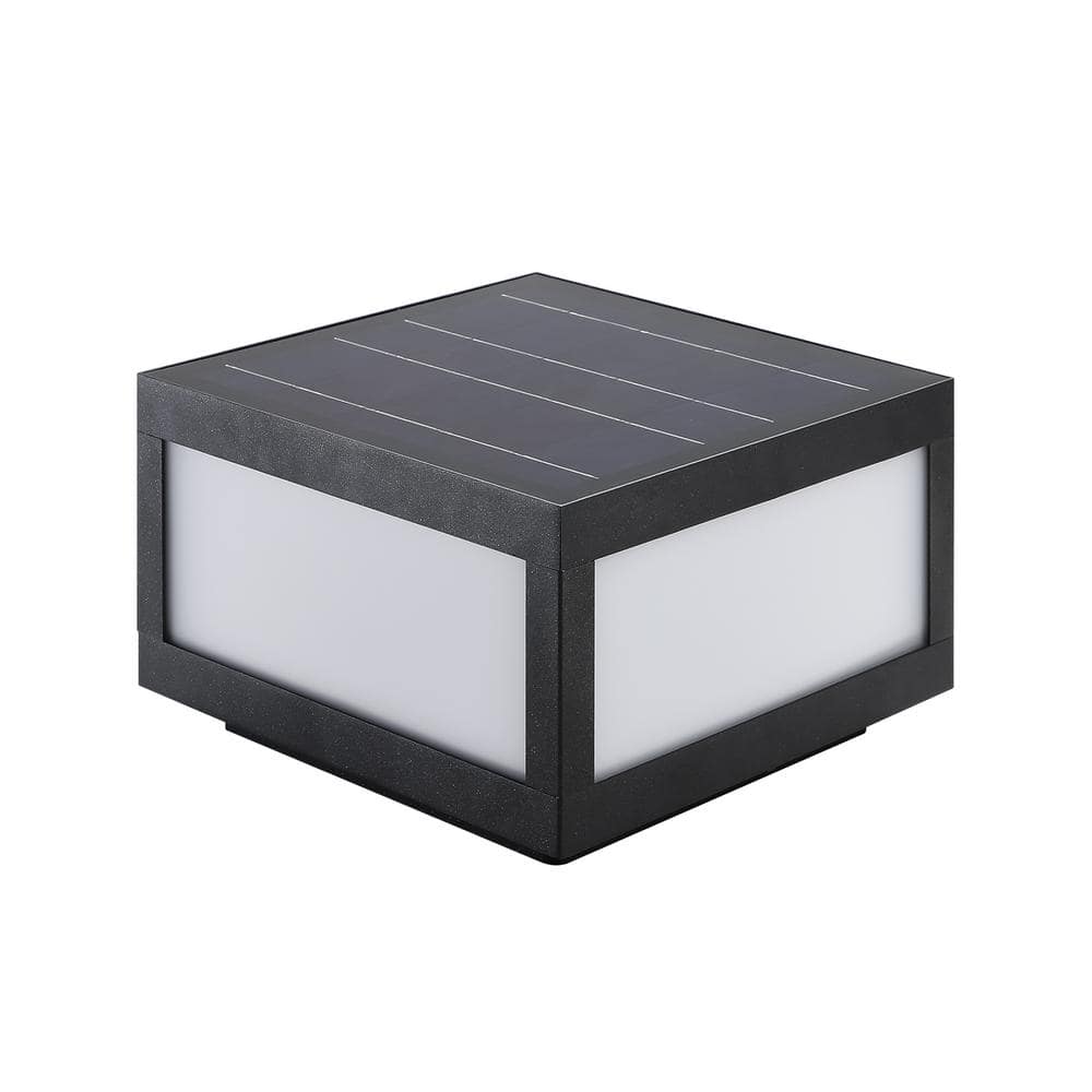 Reviews for Logmey Outdoor Solar Black Motion Sensing LED 12 x 12 Deck ...
