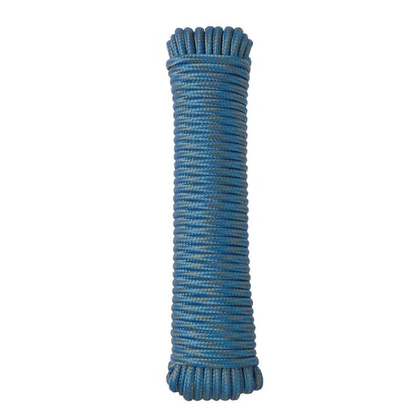 Everbilt 3/8 in. x 100 ft. Diamond Braid Polypropylene Rope (1 color ...