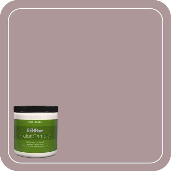 BEHR PREMIUM PLUS 8 oz. #PMD-53 Antique Mauve Semi-Gloss Interior ...