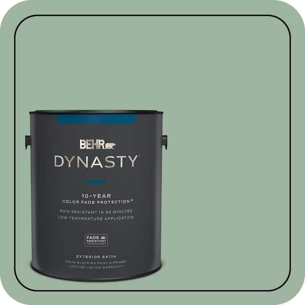 BEHR DYNASTY 1 gal. #S410-4 Copper Patina Satin Enamel Exterior Stain ...