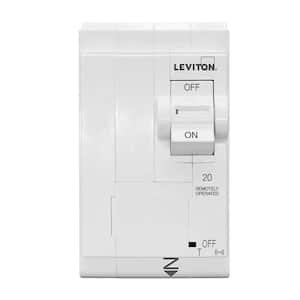 Leviton Manufacturing 2nd Gen 2-Pole 30 Amp Smart Circuit Breaker, 120/ ...