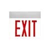 Sunlite Hardwired 120-Volt to 277-Volt Integrated LED Clear Exit Sign ...