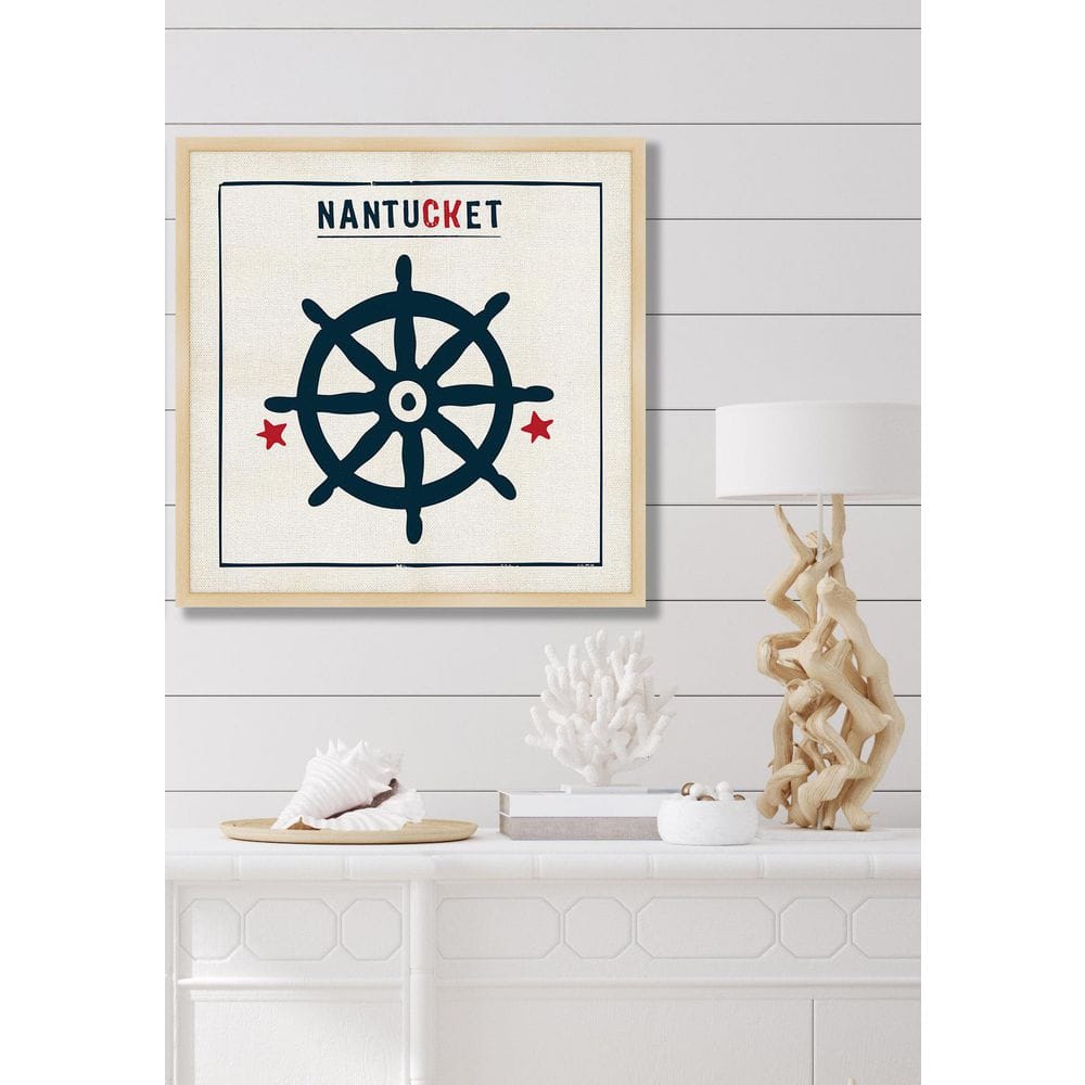 Melissa Van Hise Nantucket Framed Giclee Art Print 22 in. x 22 in ...