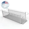 EZ-ACCESS GATEWAY 3G 10 ft. Aluminum Solid Surface Wheelchair Ramp with ...
