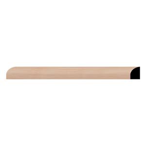 Woodgrain Millwork WM 129 7/16 in. x 11/16 in. x 96 in. Primed Pine ...