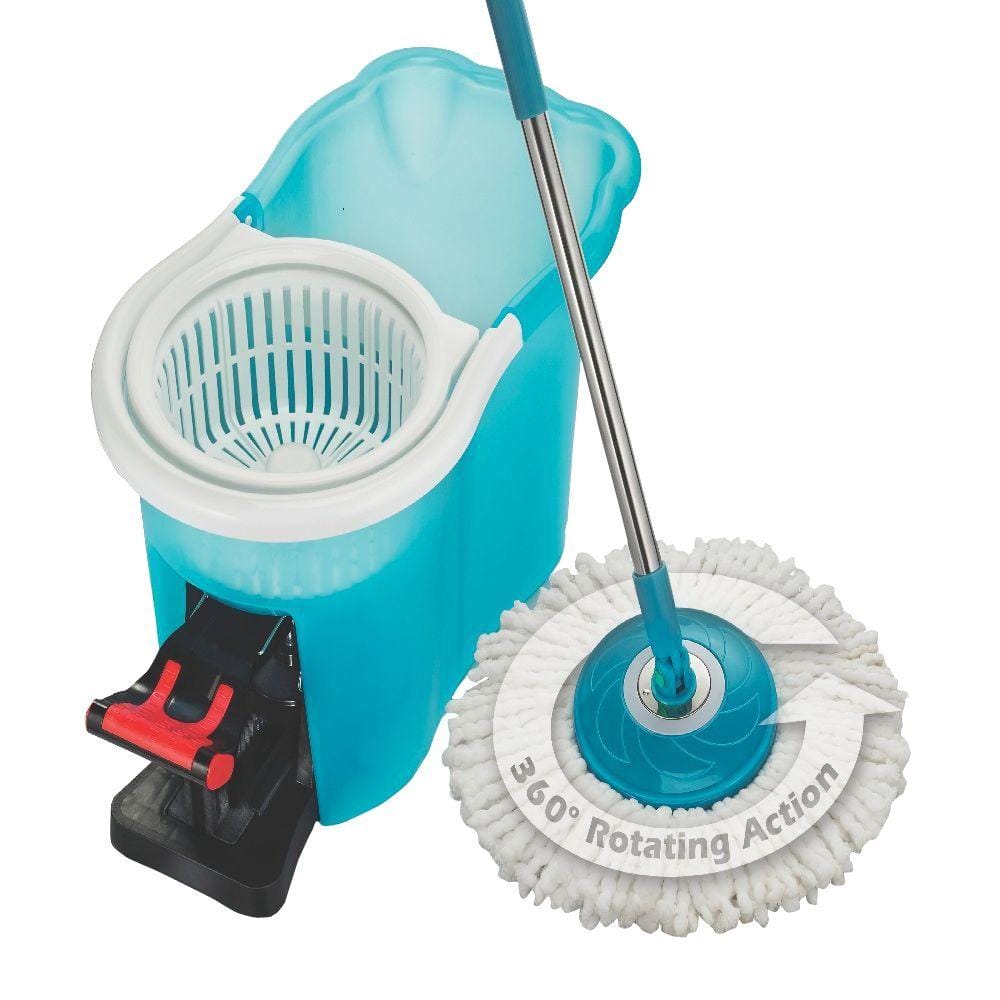 Hurricane 360° Dust Clean Spin Mop 8415 - The Home Depot