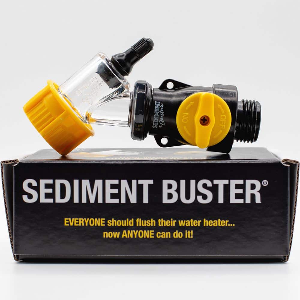 Sediment Buster Water Heater Tank Flushing and Draining Tool-Breaks up ...