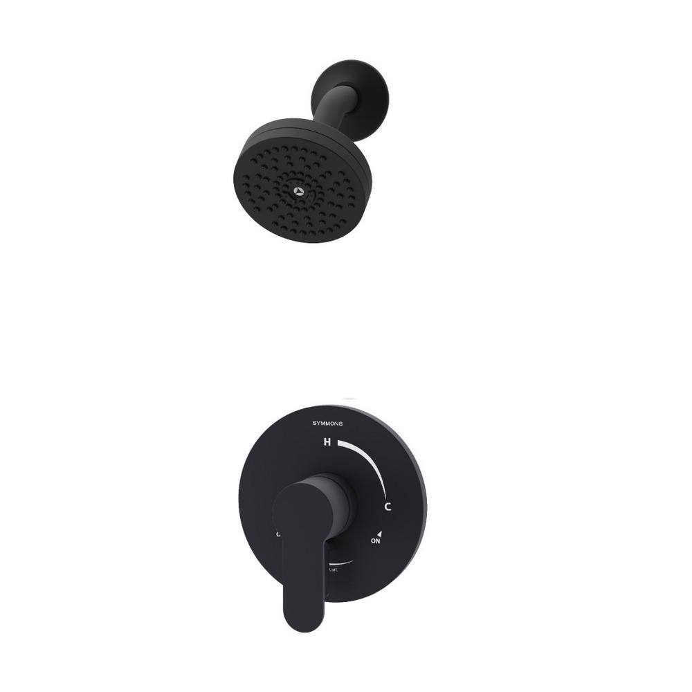 Symmons Identity HydroMersion Single Handle Shower Trim Kit with Volume ...