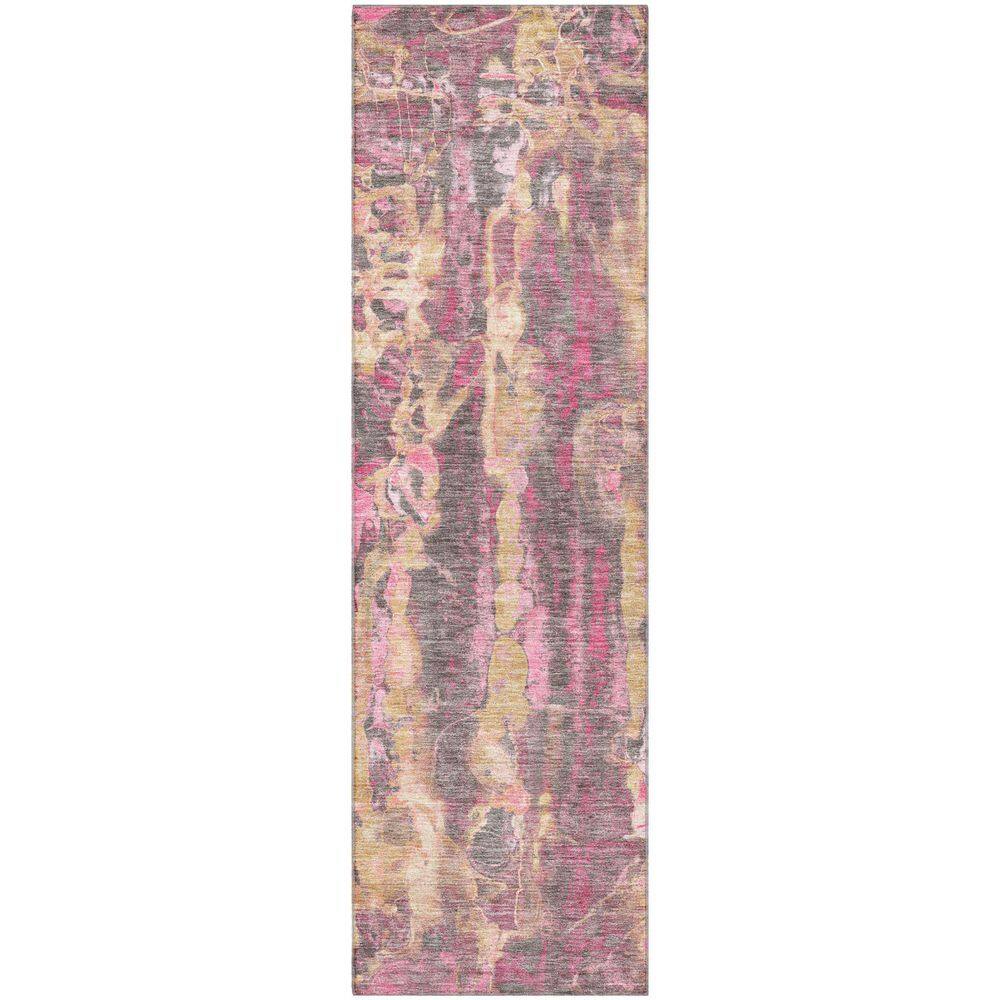 Addison Rugs Mayfield Premium Machine Washable Abstract AMF2120 Blush 2 ...