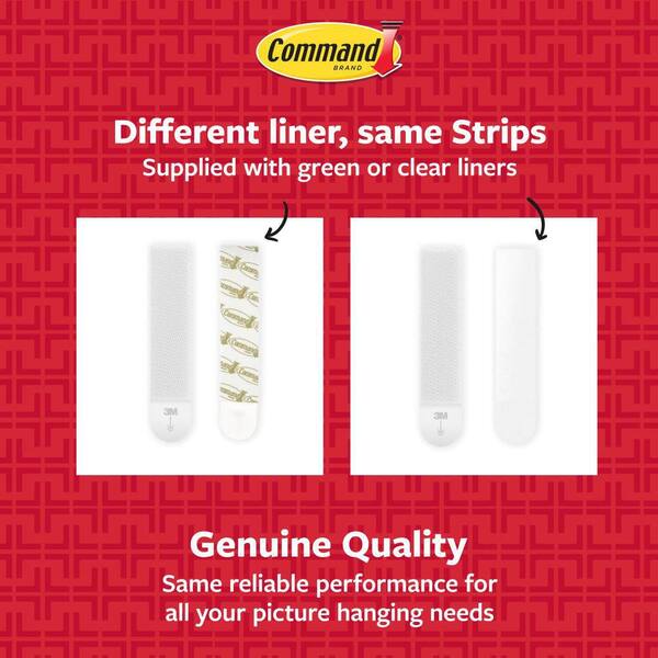 Command Strips Refill Command 17201P-ES Medium Picture Hanging, White ...