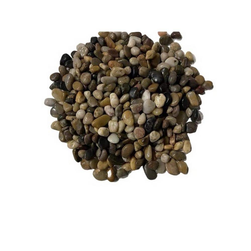 Ejoy 8.1 cu. ft. 0.25 in. to 0.5 in. 600 lbs. Grade A Mixed Polished ...