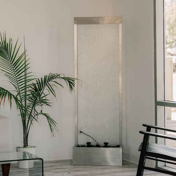 Glass Water Fountains Indoor Wall Waterfall