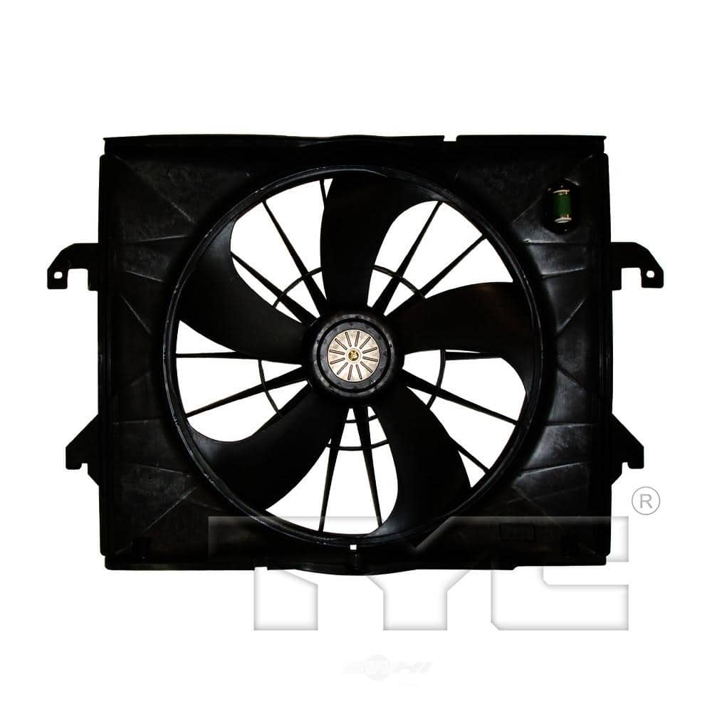 TYC Dual Radiator and Condenser Fan Assembly 622320 - The Home Depot