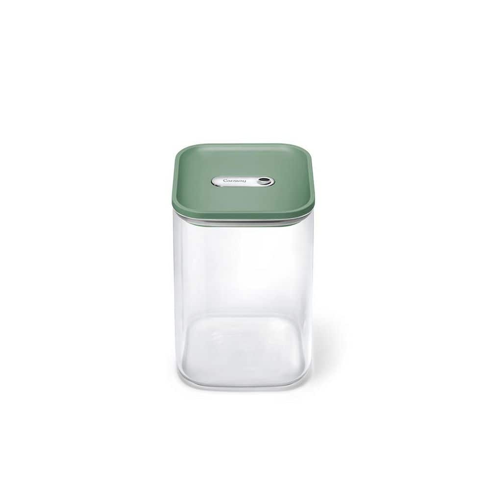 Reviews for Caraway 4 qt. Sage Glass Large Container | Pg 3 - The Home ...