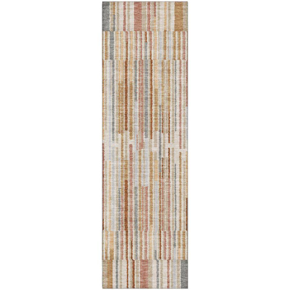Addison Rugs Mayfield Premium Machine Washable Abstract AMF2102 Paprika ...