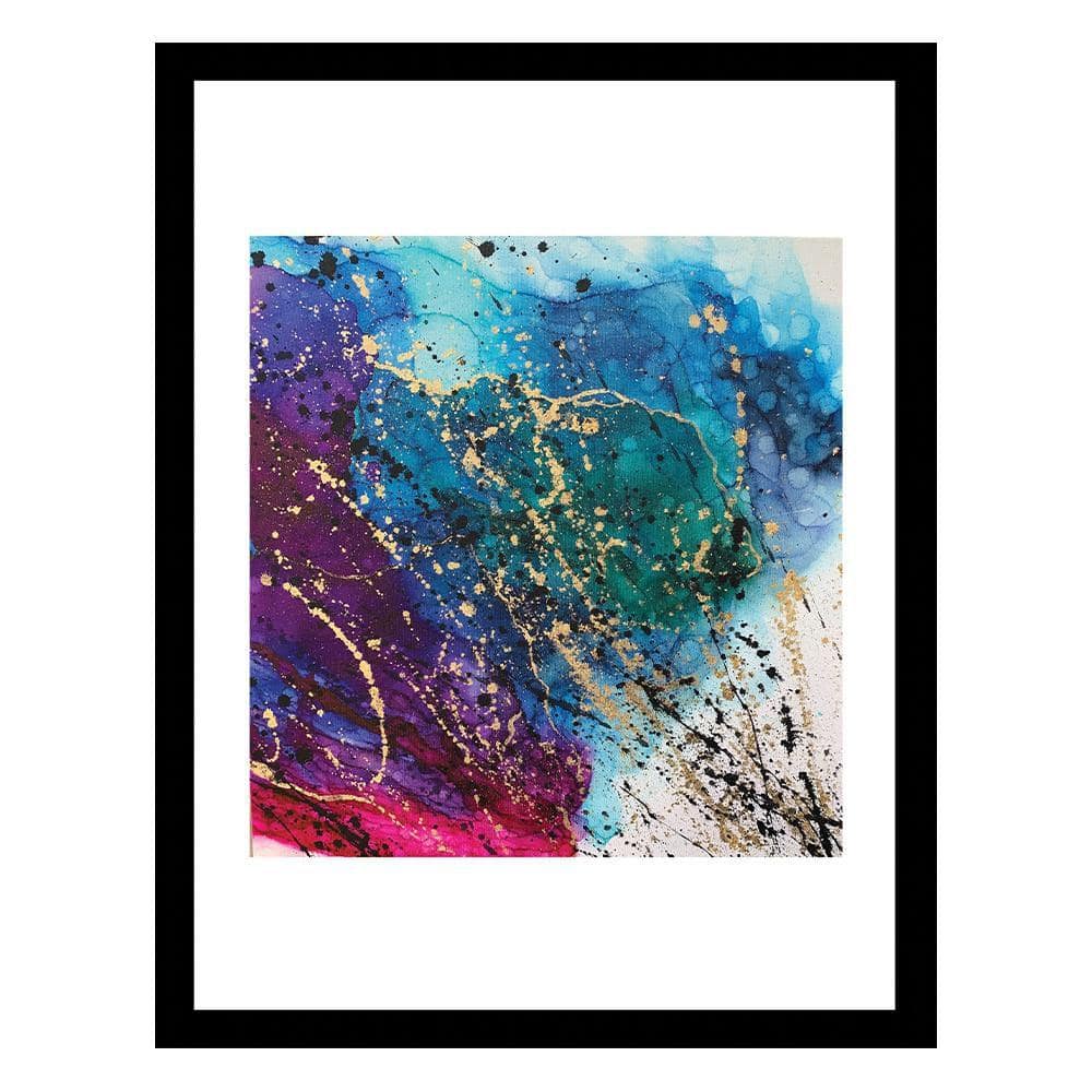 VENICE BEACH Collections Wahl Splatter Design-Pinks/Greens/Gold-Framed ...