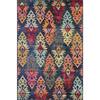 StyleWell Sedona Desert Navy/Multi-Color 4 ft. x 6 ft. Global Area Rug ...