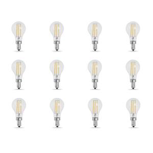 Feit Electric 40-Watt Equivalent A15 Candelabra Dimmable Filament Clear ...
