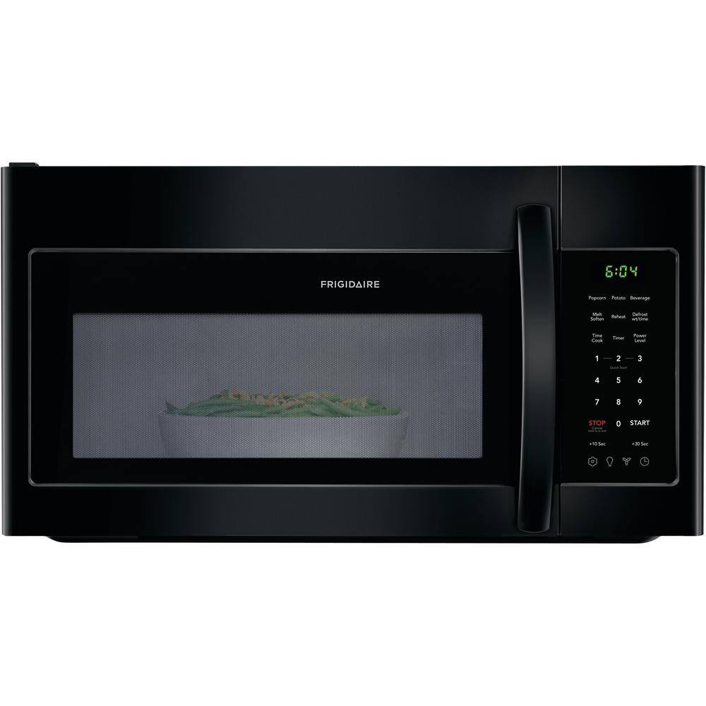 Generic 30 in. 1.8 cu. ft. Over the Range Microwave in Black FFMV1846VB ...