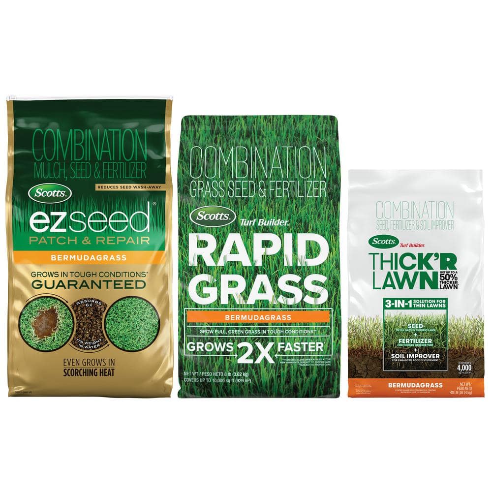 Scotts Turf Builder Grass Seed Annual Program Bermuda Mix For Large
