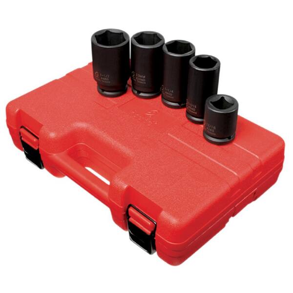 Sunex Tools 3/4 in. Drive SAE and Metric Wheel Service Impact Socket ...