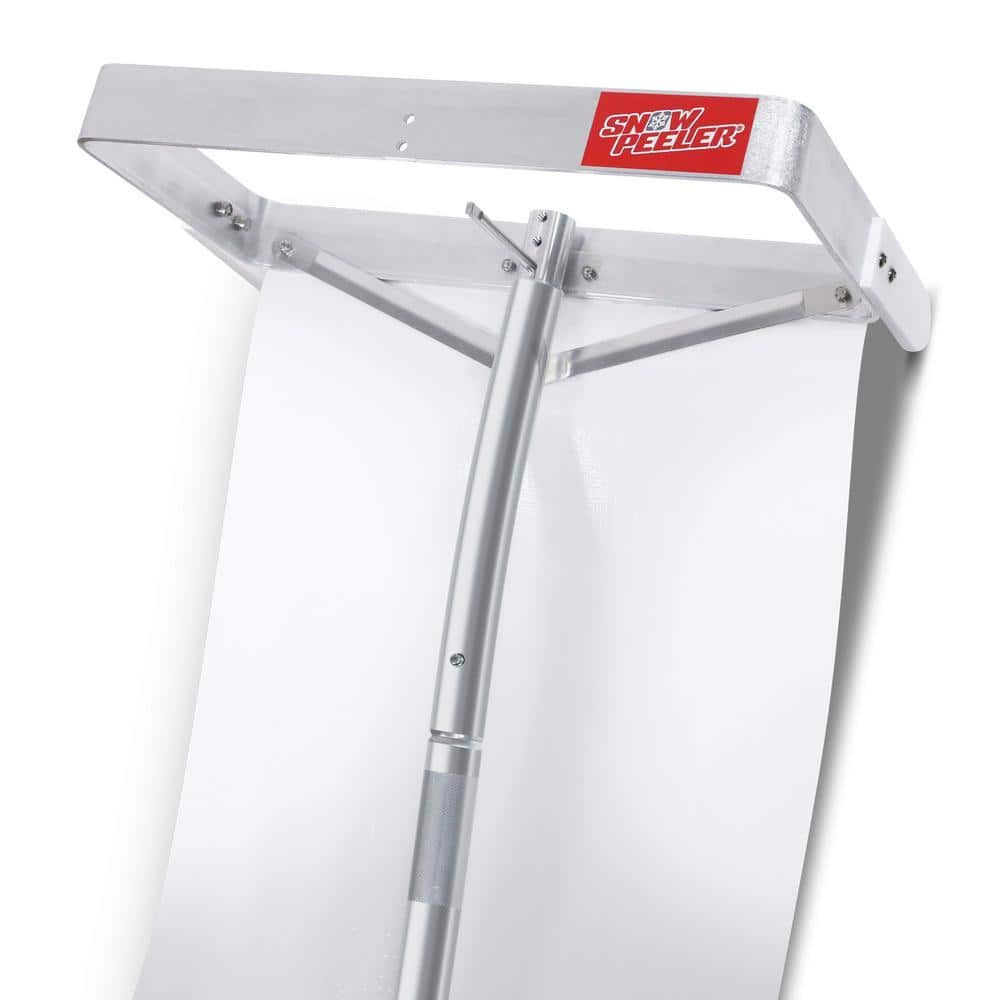 SNOW PEELER SnowPeeler Premium Snow Rake 30 ft. Handle - 10 ft. Snow ...