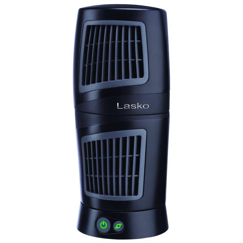 Lasko 12 in. Twist-Top Tower Fan T12110 - The Home Depot