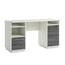 SAUDER Vista Key Pearl Oak with Misted Elm Lateral File Cabinet 430880 ...