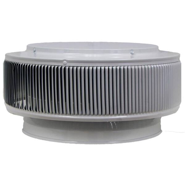 Active Ventilation 12 in. Dia Aura PVC Vent Cap Exhaust with Adapter ...