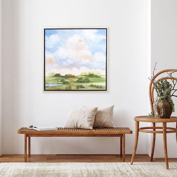 Paragon Cloudscape 1 Piece Framed Giclee Nature Art Print 30 in. x 30 ...