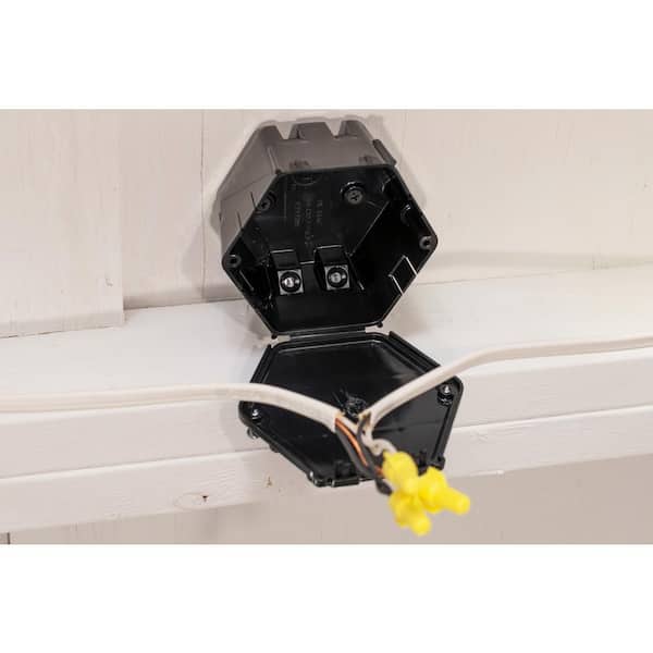 PRO DESIGN PRODUCTS LLC Open Splice Junction Box (10-Pack) OSJB-V1 ...