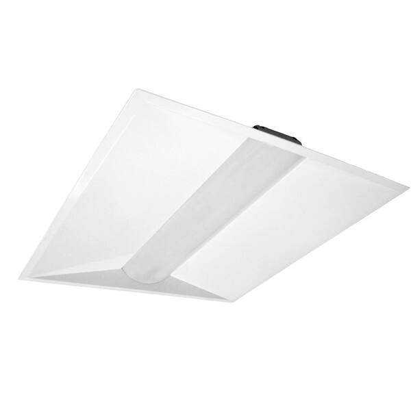 NICOR T4A 2 ft. x 2 ft. Parabolic Integrated LED Troffer, 3500K T4A-22 ...