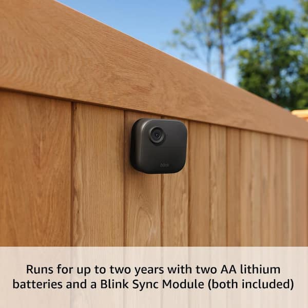 Blink Outdoor 4-Core-Wireless Battery Operated Smart Security Camera ...