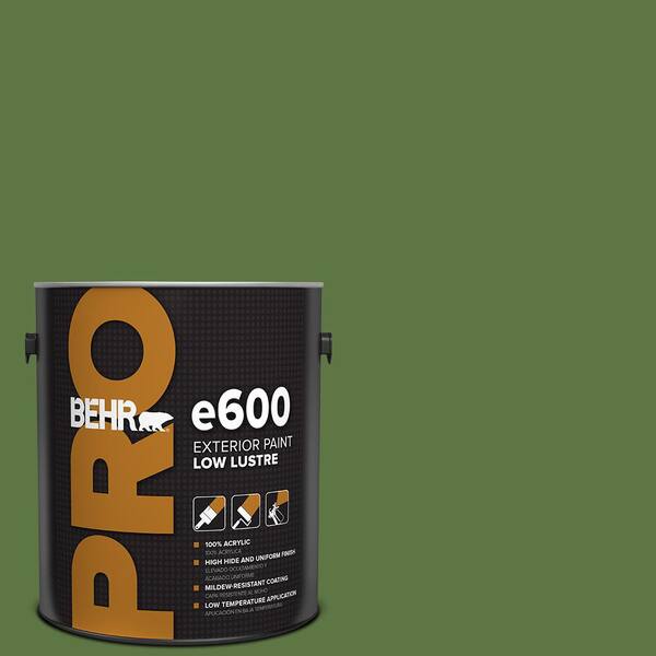 BEHR PRO 1 gal. #420D-7 Dill Pickle Low Luster Exterior Paint PR62301 ...