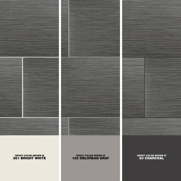 Buy Metro Gris 12 in. x 24 in. Matte Porcelain Floor and Wall Tile (512 ...