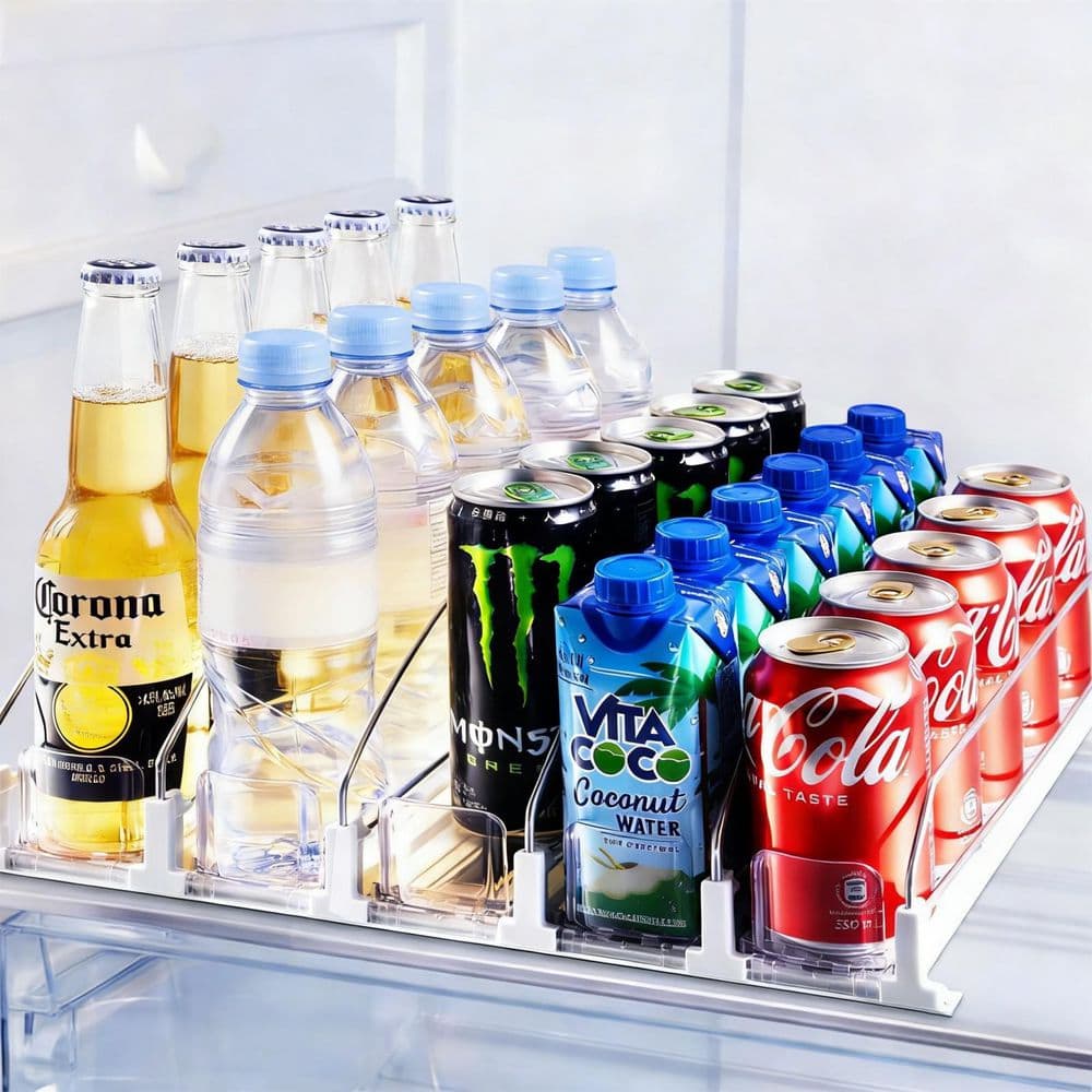 Wudkey 25-Piece Automatic Drink Dispenser with Spring-Loaded Pusher ...