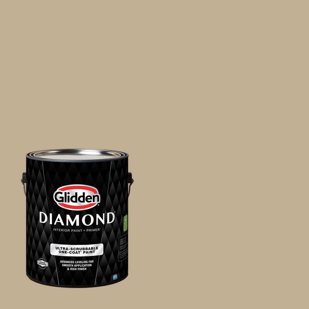 Glidden Diamond 1 gal. PPG1101-4 Rock Cliffs Ultra-Flat Interior Paint ...