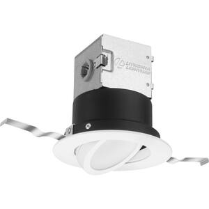 Lithonia Lighting Lithonia OneUp 6 in. White Integrated LED Recessed ...