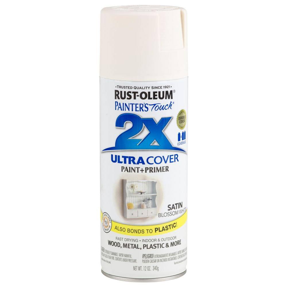 Reviews for Rust-Oleum Painter's Touch 2X 12 oz. Blossom White Satin ...